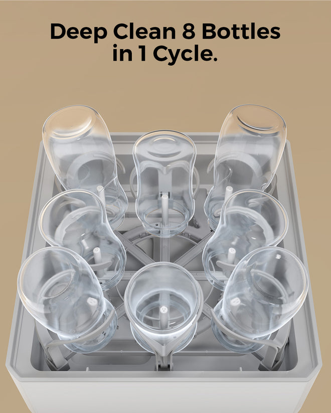 Momcozy DeepClean Baby Bottle Washer (D8)