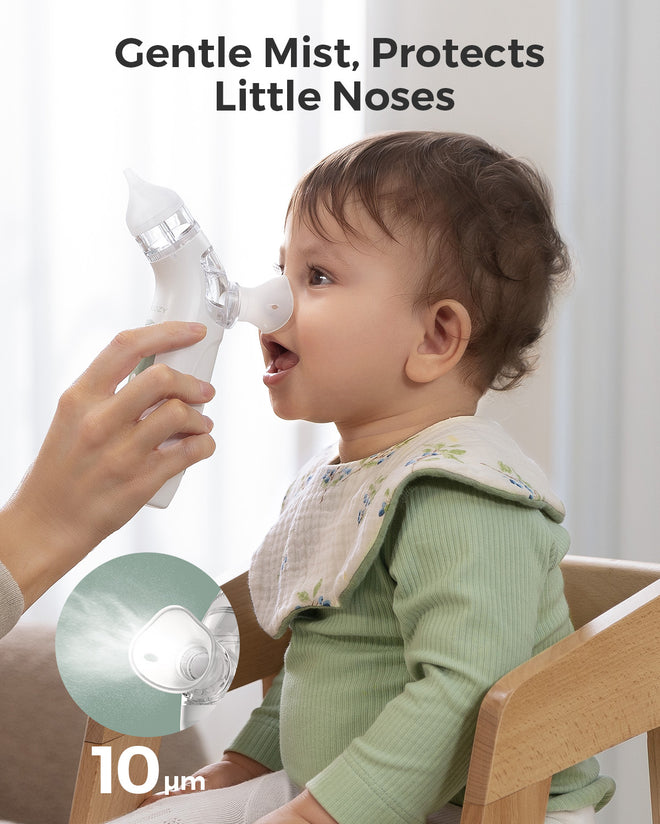 Momcozy 2-in-1 Spray & Suction Electric Baby Nasal Aspirator
