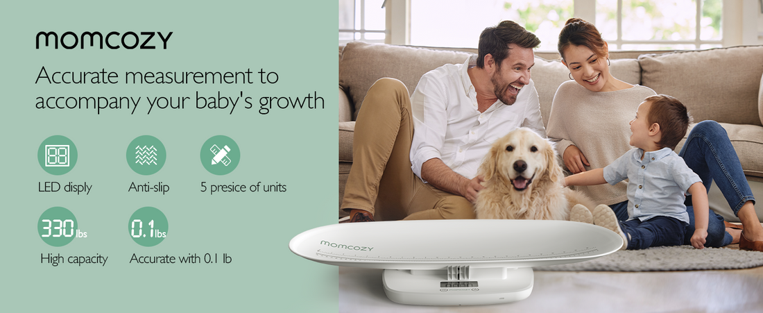 Momcozy Multi-Function Baby Scale - Weight & Height Measurement