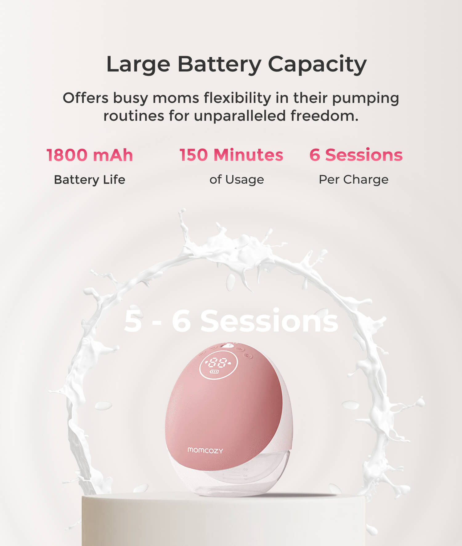 M9 Mobile Hands-free Breast Pump | Personalised Pumping